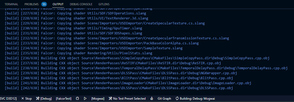 Nvidia Falcorの環境構築とWriting Shaderチュートリアルの実装